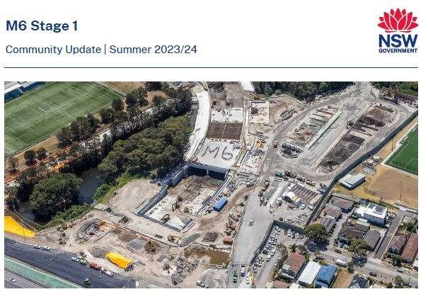 M6 | M6 Stage 1 | Transport for NSW (RMS)