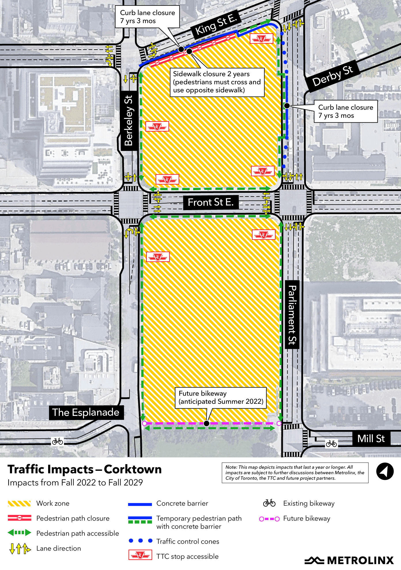 Ontario Line - interactive portal | Metrolinx | Community Analytics