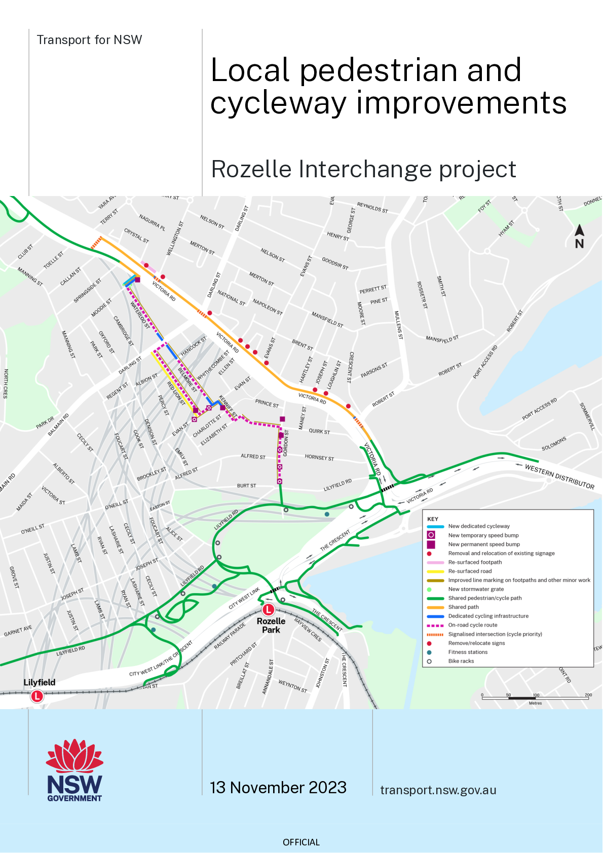 Rozelle Interchange - interactive portal | Transport for NSW ...