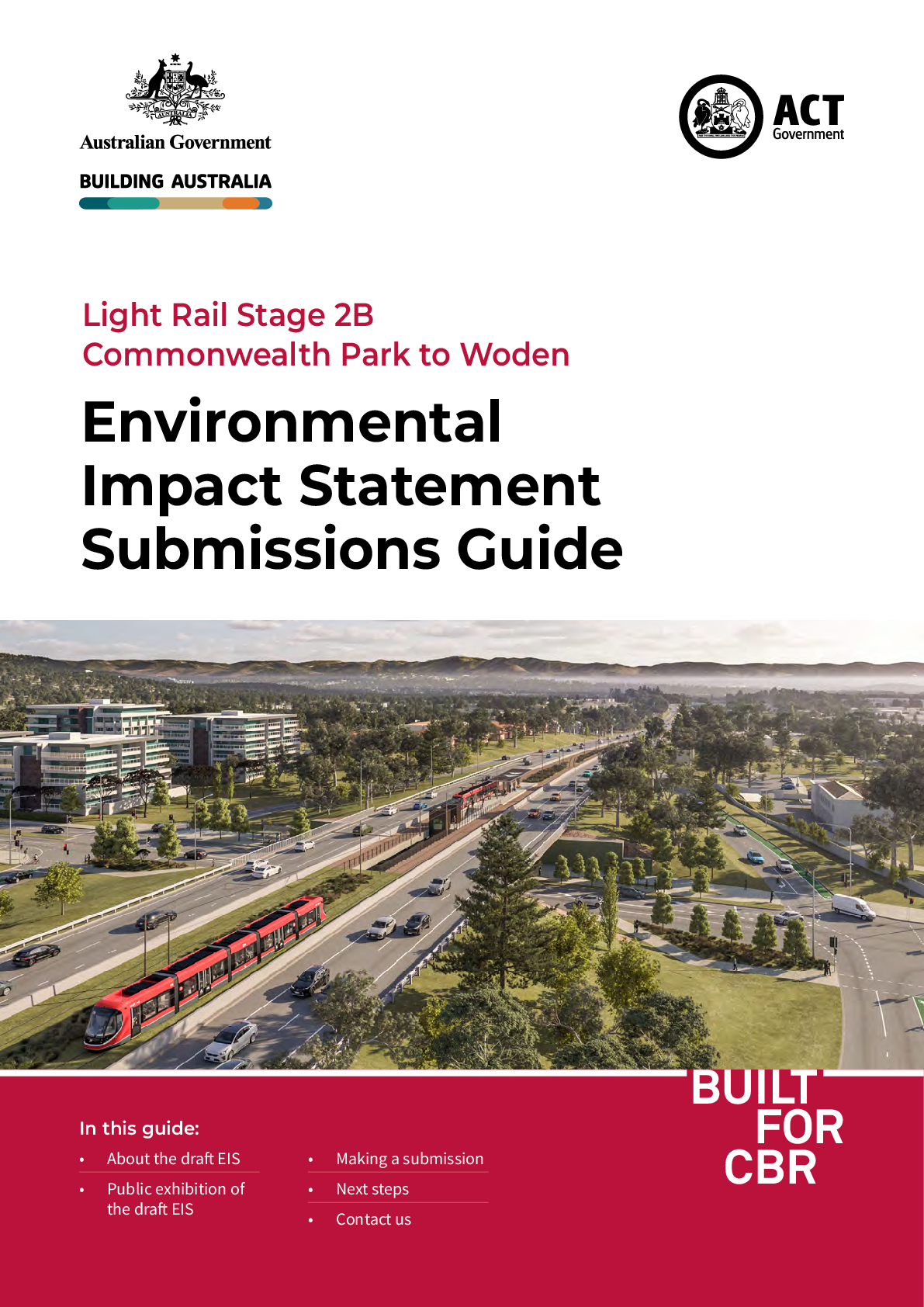 Stage 2B EIS | Canberra Light Rail Stage 2B | ACT Government