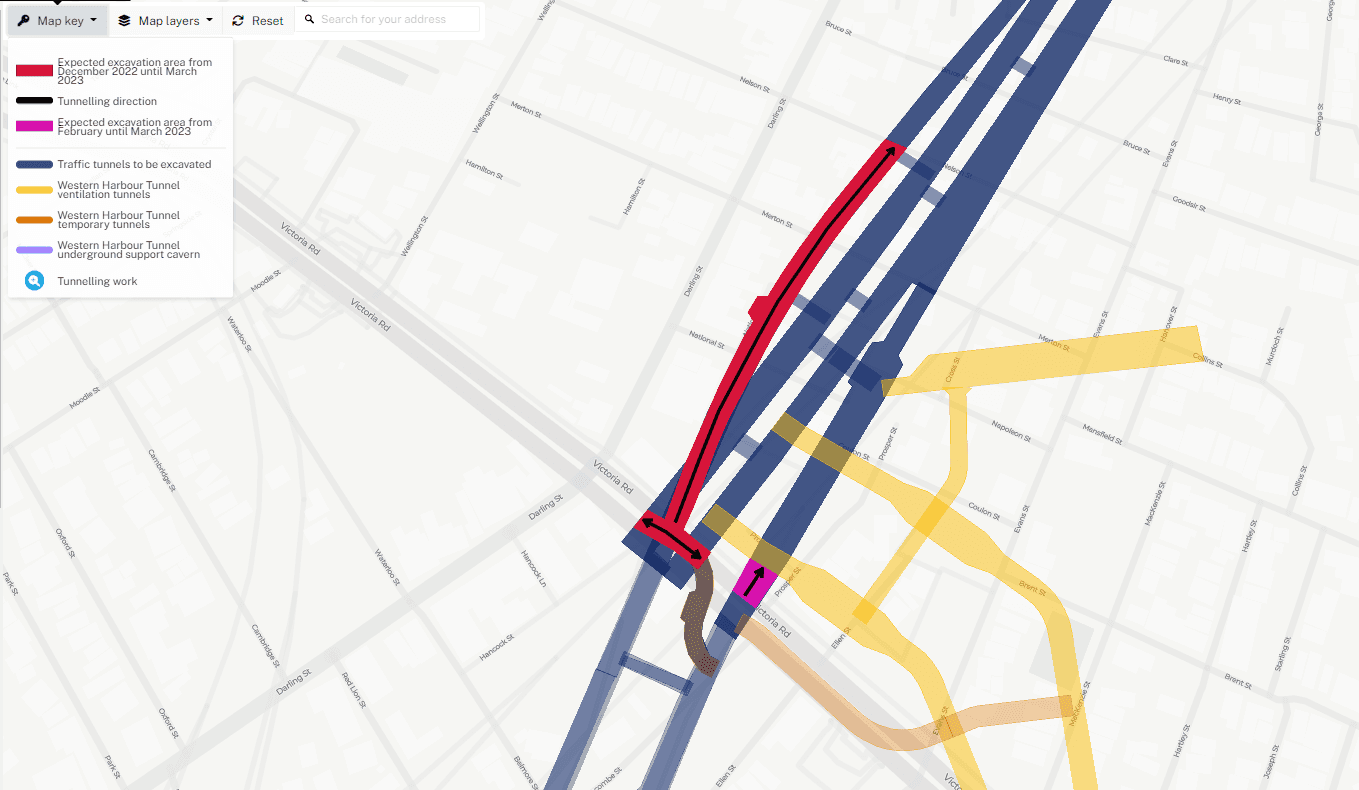 Work Activities Map | Transport for NSW | Community Analytics