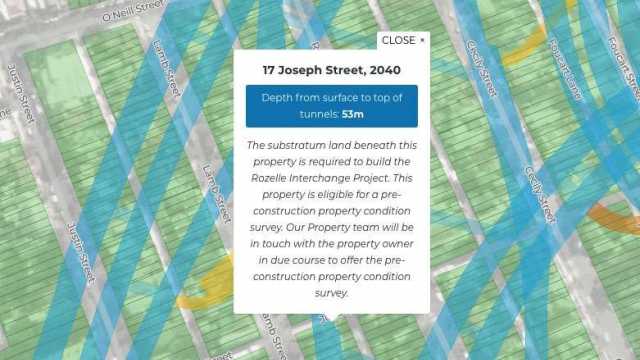 Westconnex Rozelle Interchange - interactive portal | Transport for NSW ...