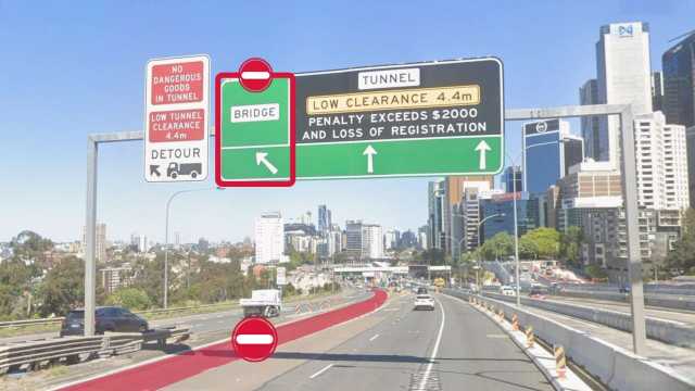 Traffic change: Slip lane | Warringah Freeway Upgrade | Transport for ...