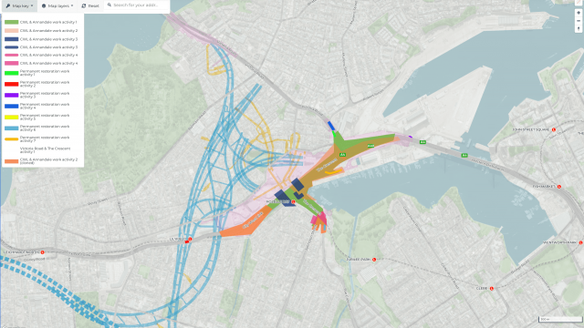 Westconnex Rozelle Interchange - interactive portal | Transport for NSW ...